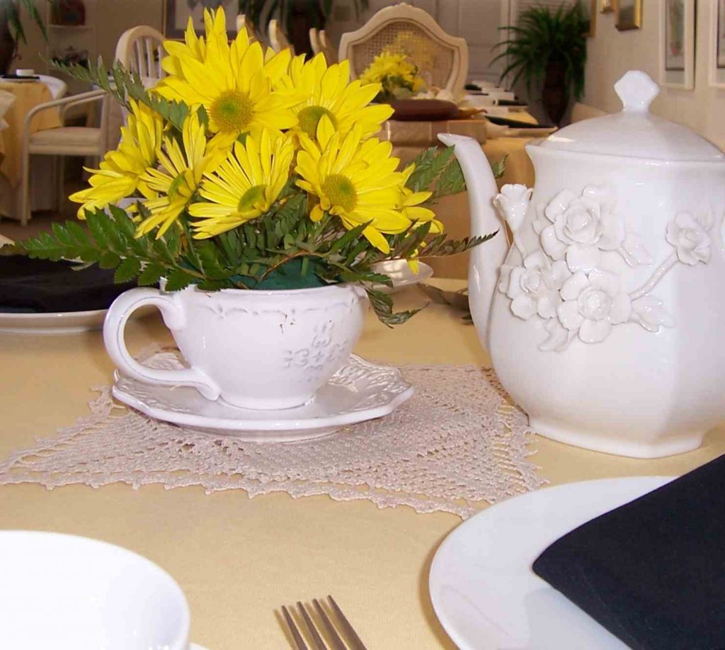 Yellow Afternoon Tea Party - Bluejean Corner