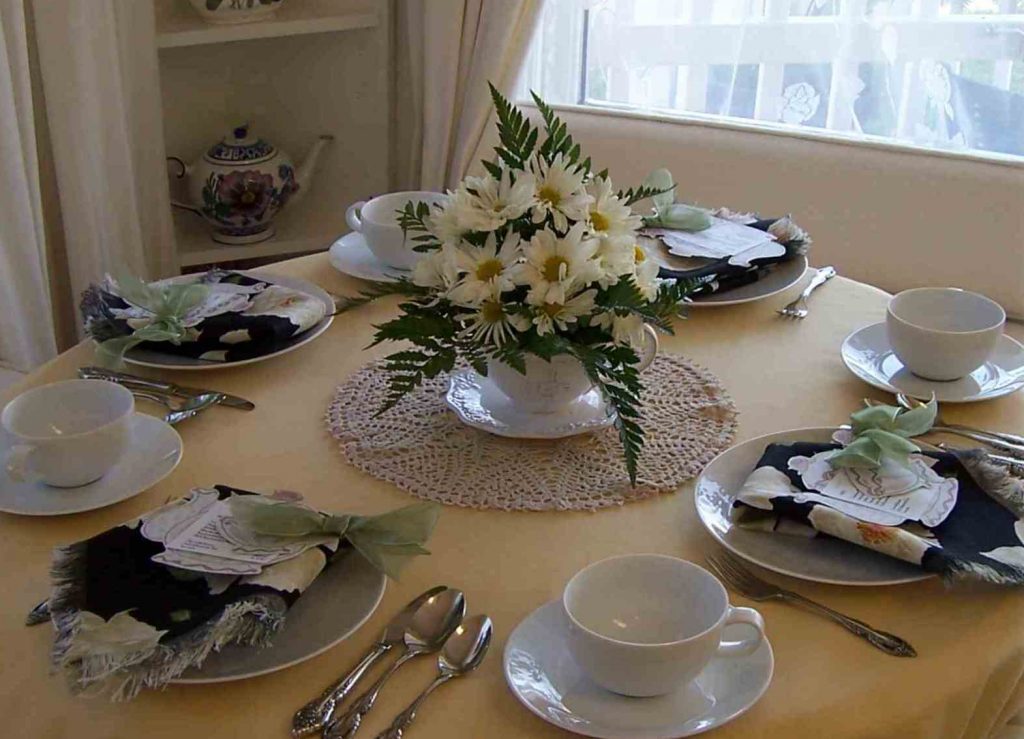 Yellow Afternoon Tea Party - Bluejean Corner