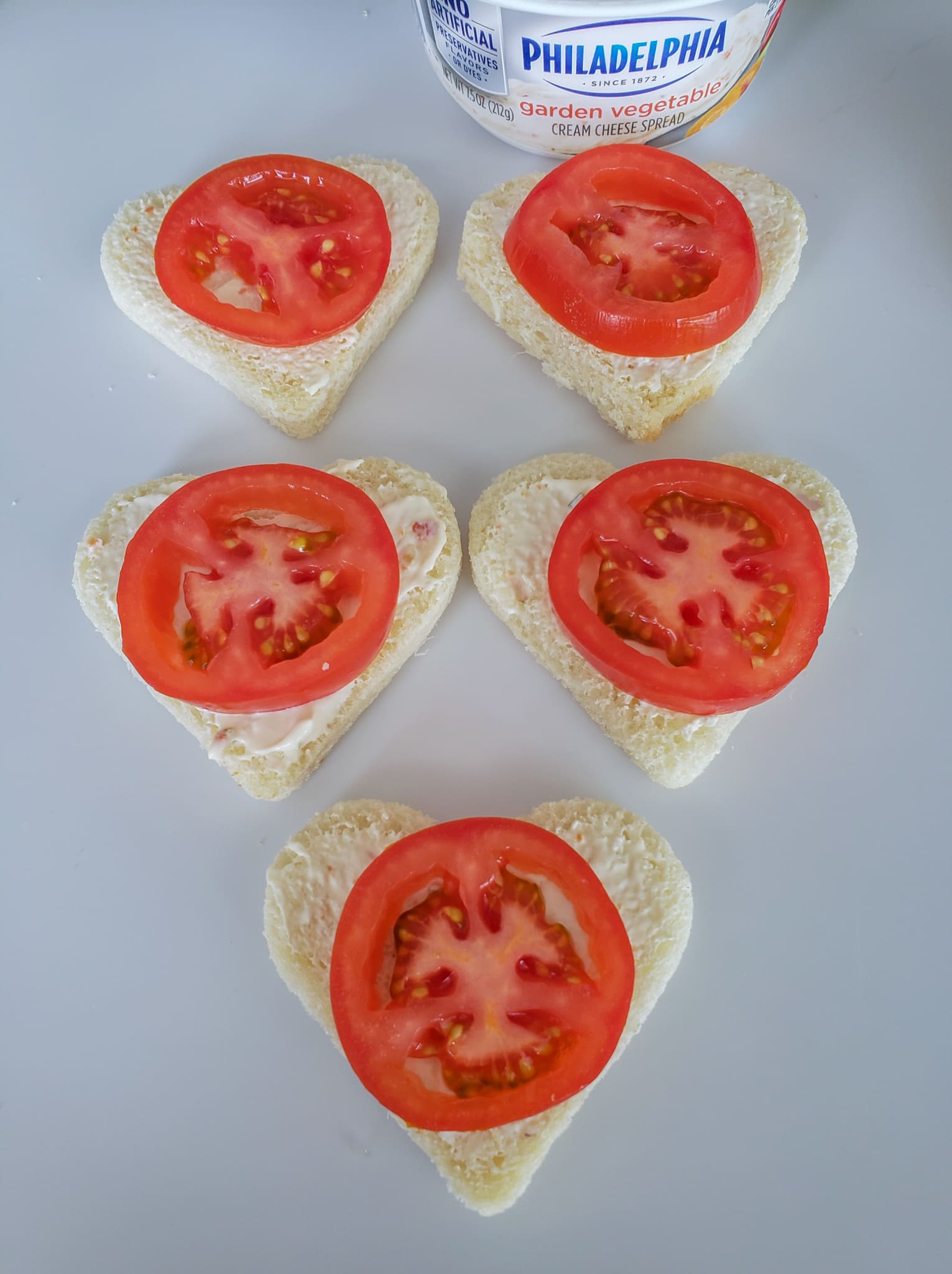 Tomato Tea Sandwiches - Bluejean Corner